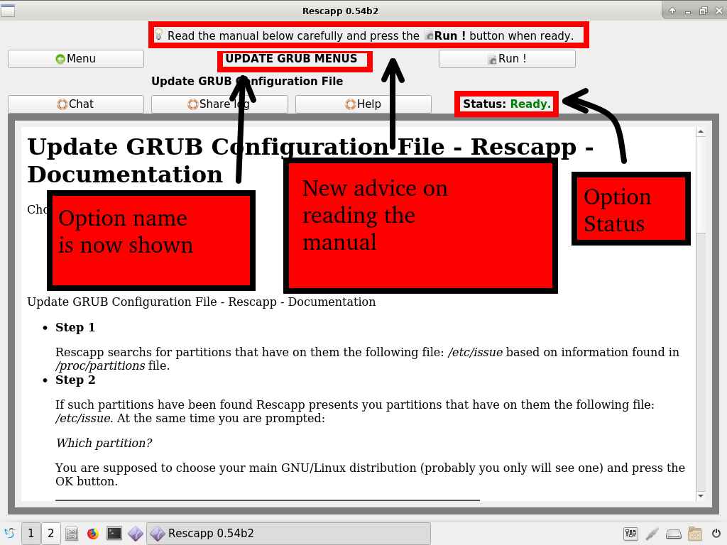 Rescatux 0.72-beta2 released