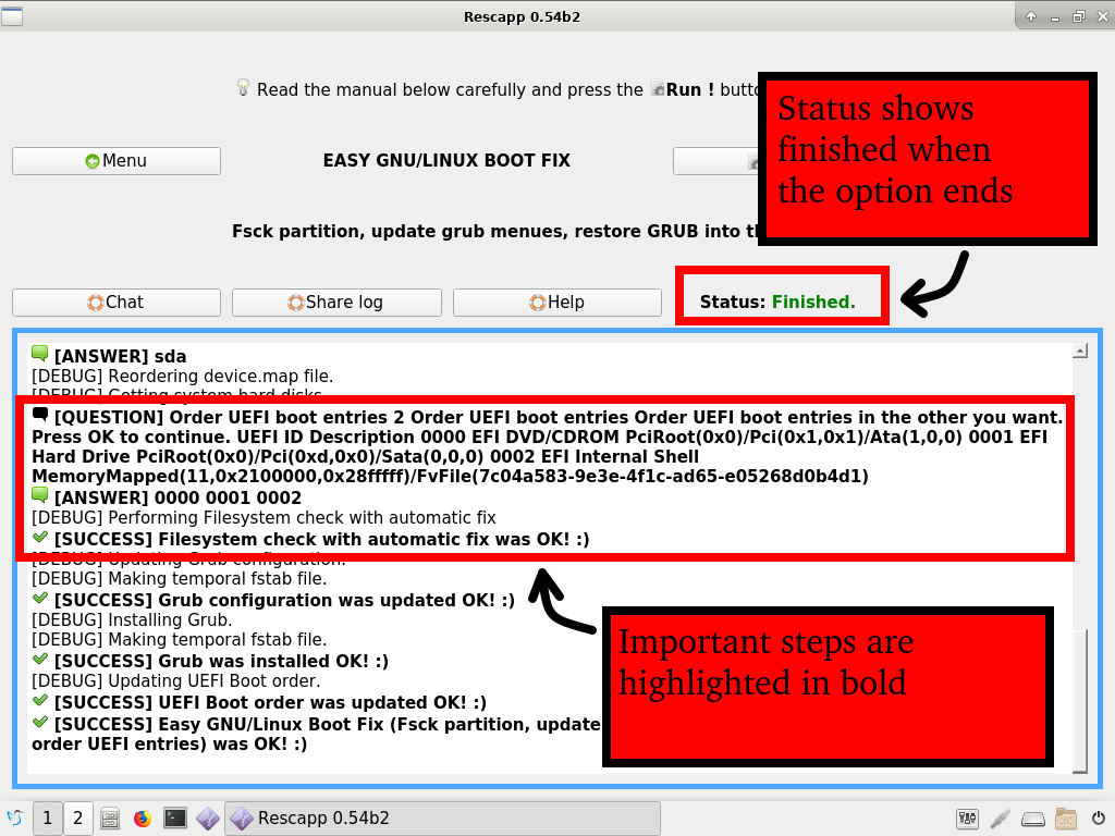 Rescatux 0.72-beta2 released