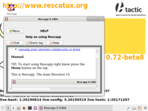 Rescatux 0.72-beta8 released